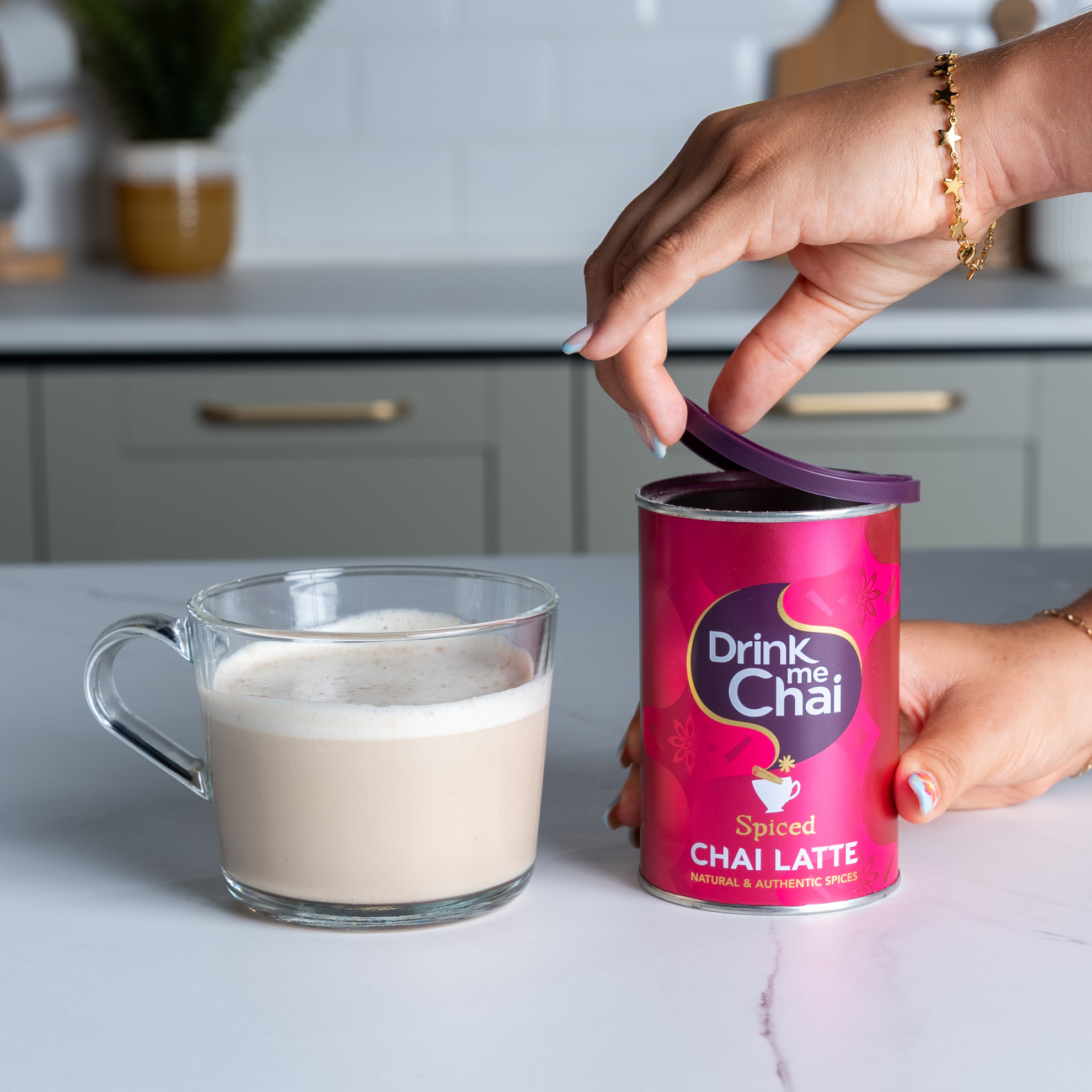 Spiced Chai Latte 250g | Premium Instant Chai – Drink me Chai